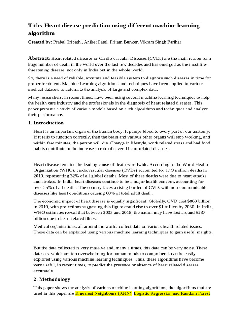 Paper | PDF | Statistical Classification | Machine Learning