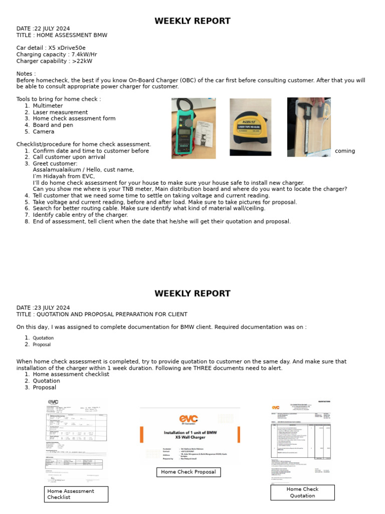 WEEKLY REPORT | PDF | Battery Charger | Electrical Wiring