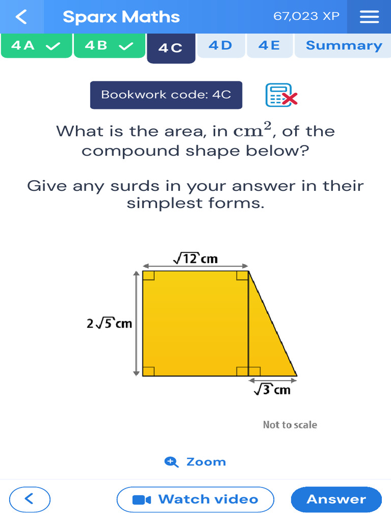 Calculate Compound Shape Area | PDF