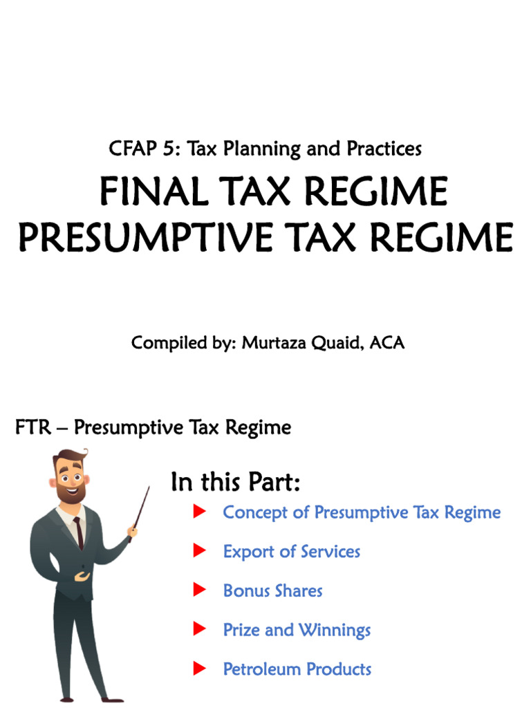 FTR (PTR) - Presentation | PDF | Taxes | Business