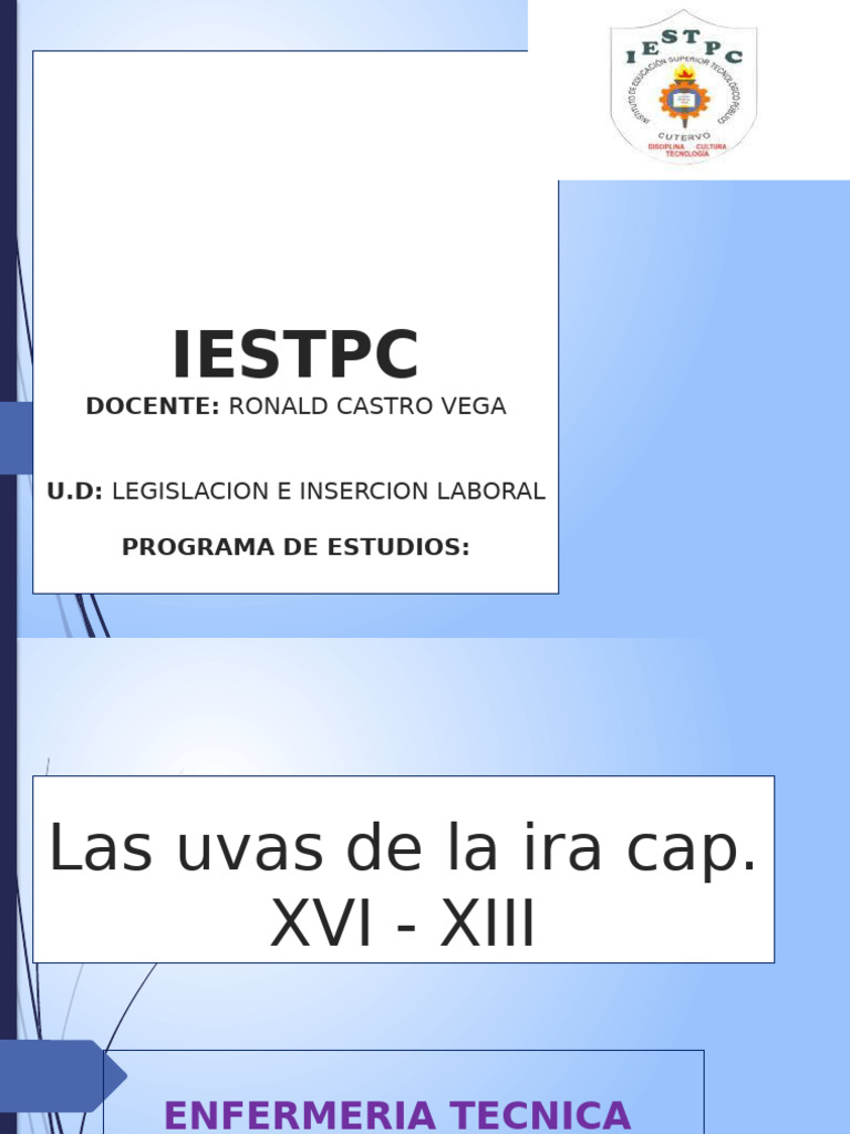 Las Uvas de La Ira Cap XVI Y XVII 3 | PDF