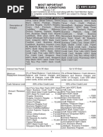 Mitc English | PDF | Credit Card | Financial Services