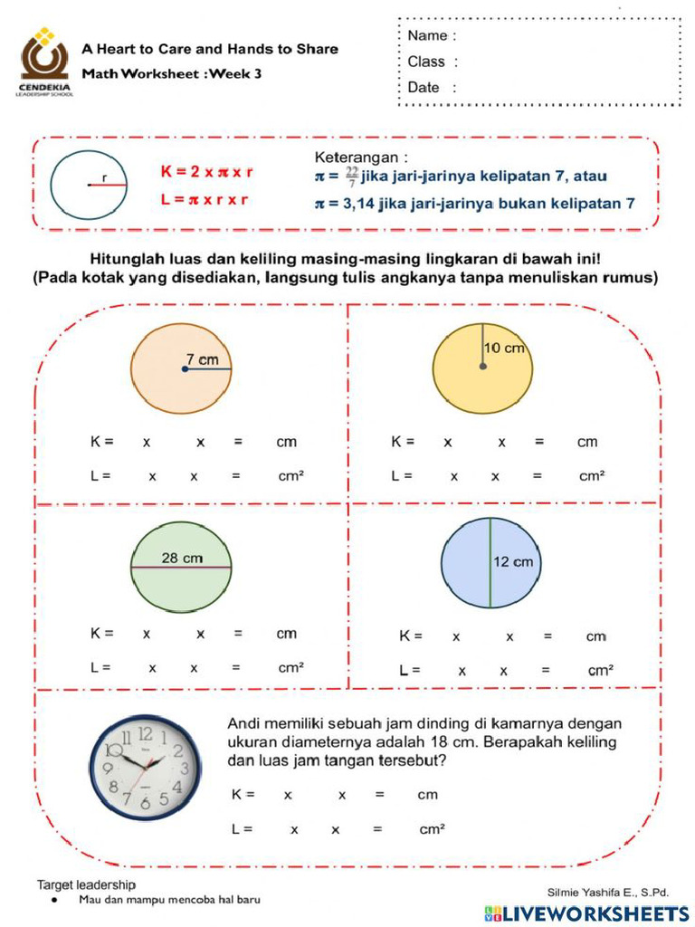 Luas Dan Keliling Lingkaran | PDF