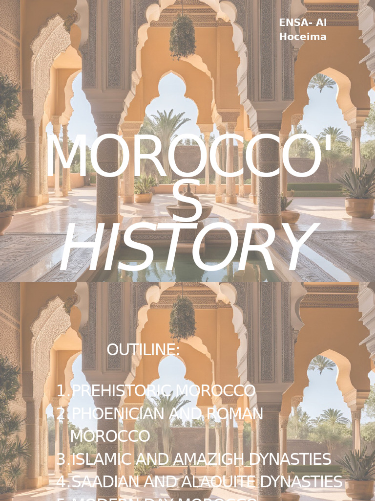 Morocco's Rich Historical Timeline | PDF | Morocco | Berbers