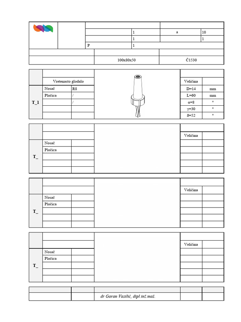 7 Relja Topalović Plan Alata | PDF