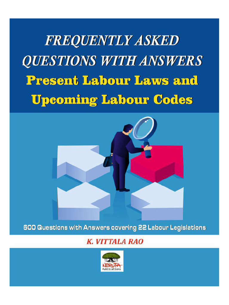 Present Labour Laws and Upcoming Labour Codes | PDF | Employment ...