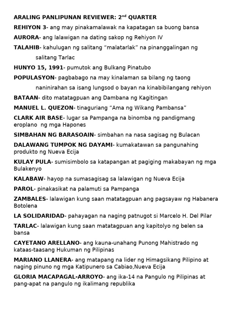 2nd-PT-ARPAN-REVIEWER | PDF