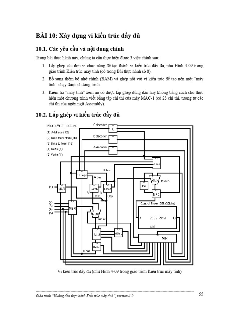 HDTH-KTMT-bang-Mophong-Logisim-Bai10 | PDF