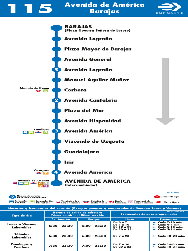 115 Bus Route | PDF | Infraestructura ferroviaria | Transporte