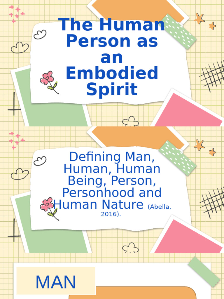 Understanding Human Personhood | PDF | Soul | Human