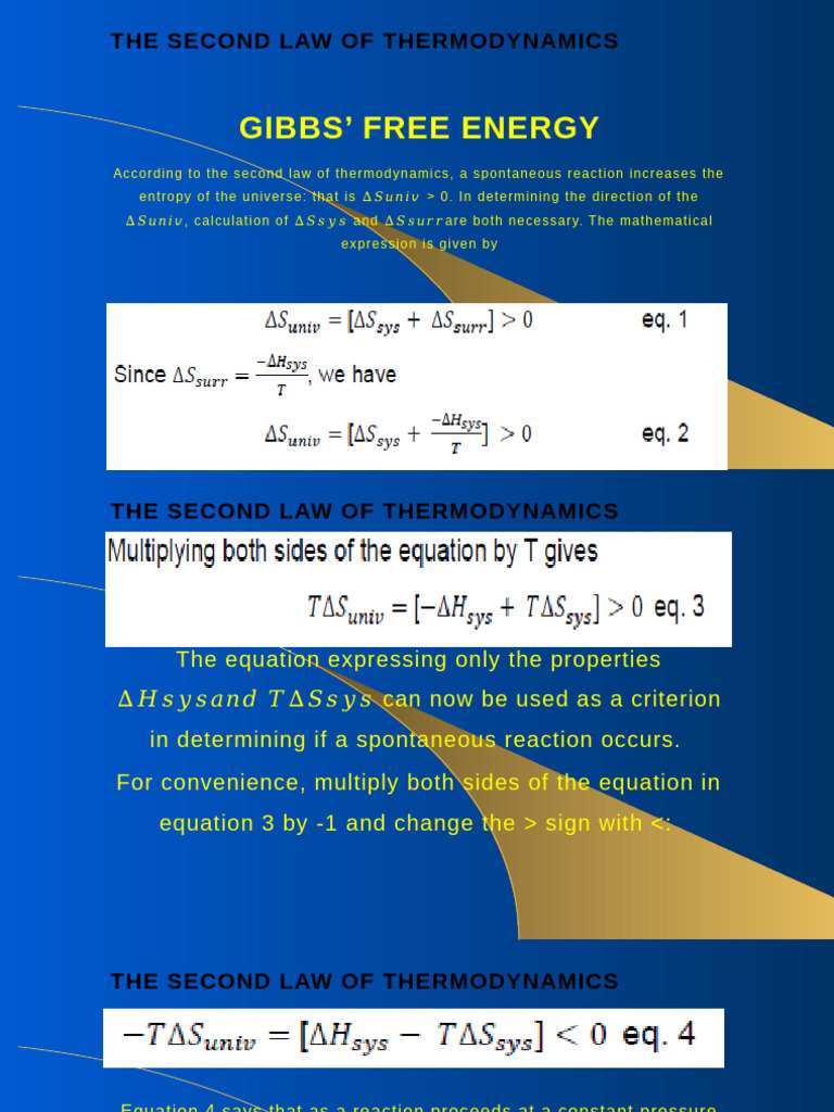 Free-Gibbss-Energy 2 | PDF | Gibbs Free Energy | Quantity