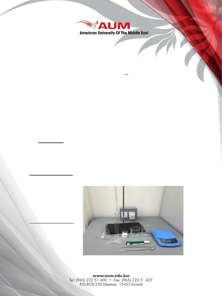 CHM%20115_Experiment%201_%20Lab%20Manual%20_Fall%2024 | PDF ...