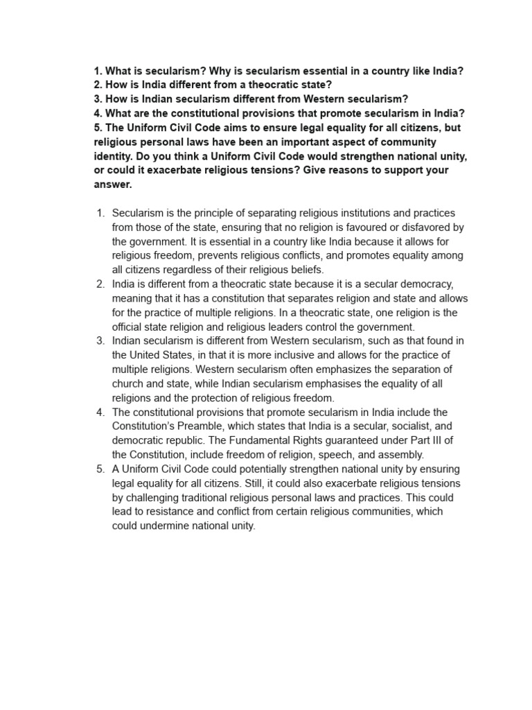 Secularism | PDF Secularism | PDF