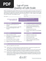CSU Canine Acute Pain Scale Guide | PDF | Pain | Diseases And Disorders