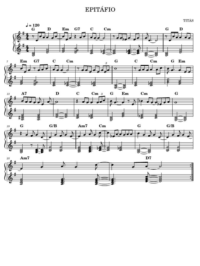 Epitáfio | PDF