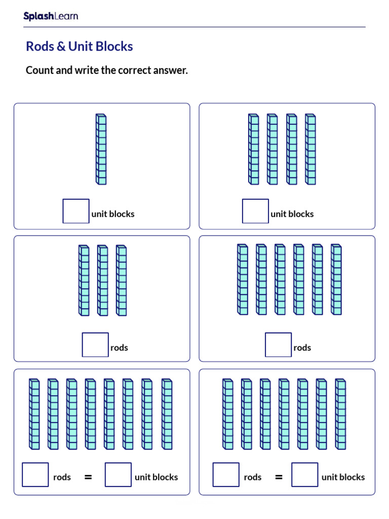 Count Rods & Unit Blocks | PDF