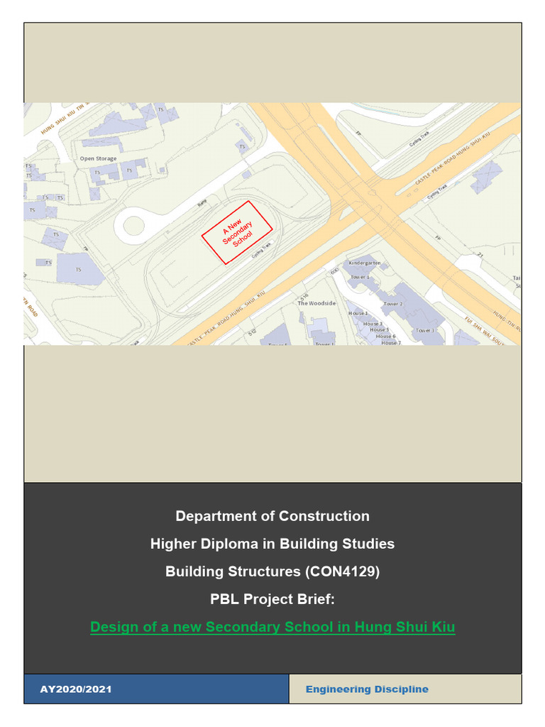 (CON4129) Project Brief of PBL - Teachers Version - Building Structures ...