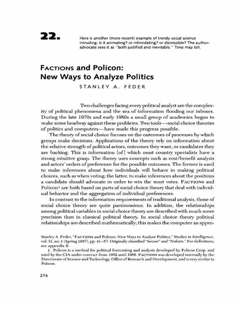 Policon Analysis BDM | PDF | Analysis | Forecasting