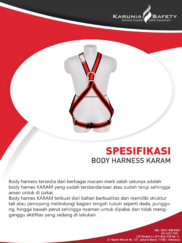 Body Harness Karam-248b0-2779 602 | PDF