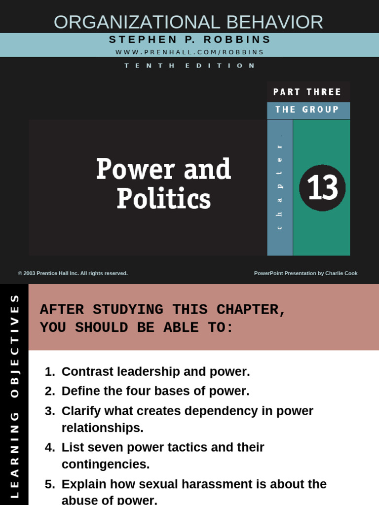 Understanding Power in Organizations | PDF | Leadership | Industrial ...