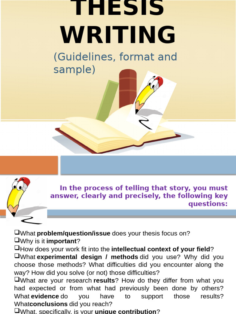 Thesis Writing | PDF | Hypothesis | Thesis