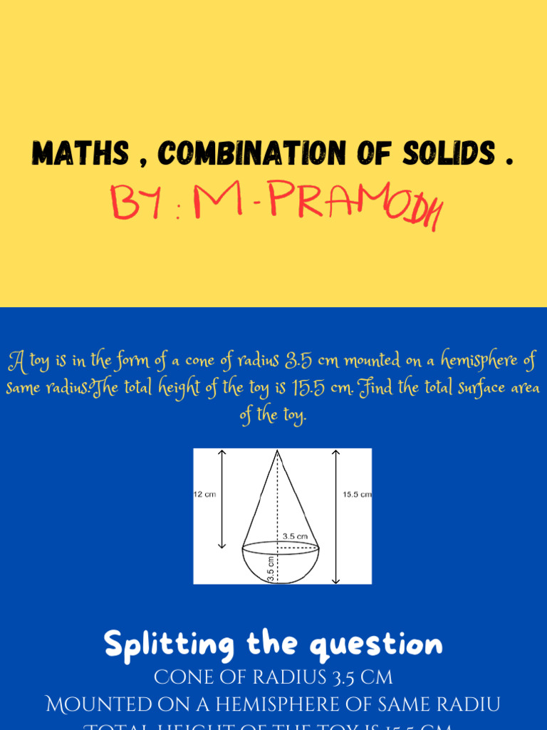 Maths Flip Class Pramodh | PDF