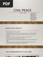 Civil Peace by Chinua Achebe | PDF | English Language | Word