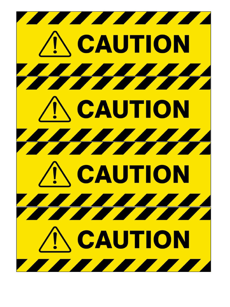 Caution Signcaution Sign | PDF