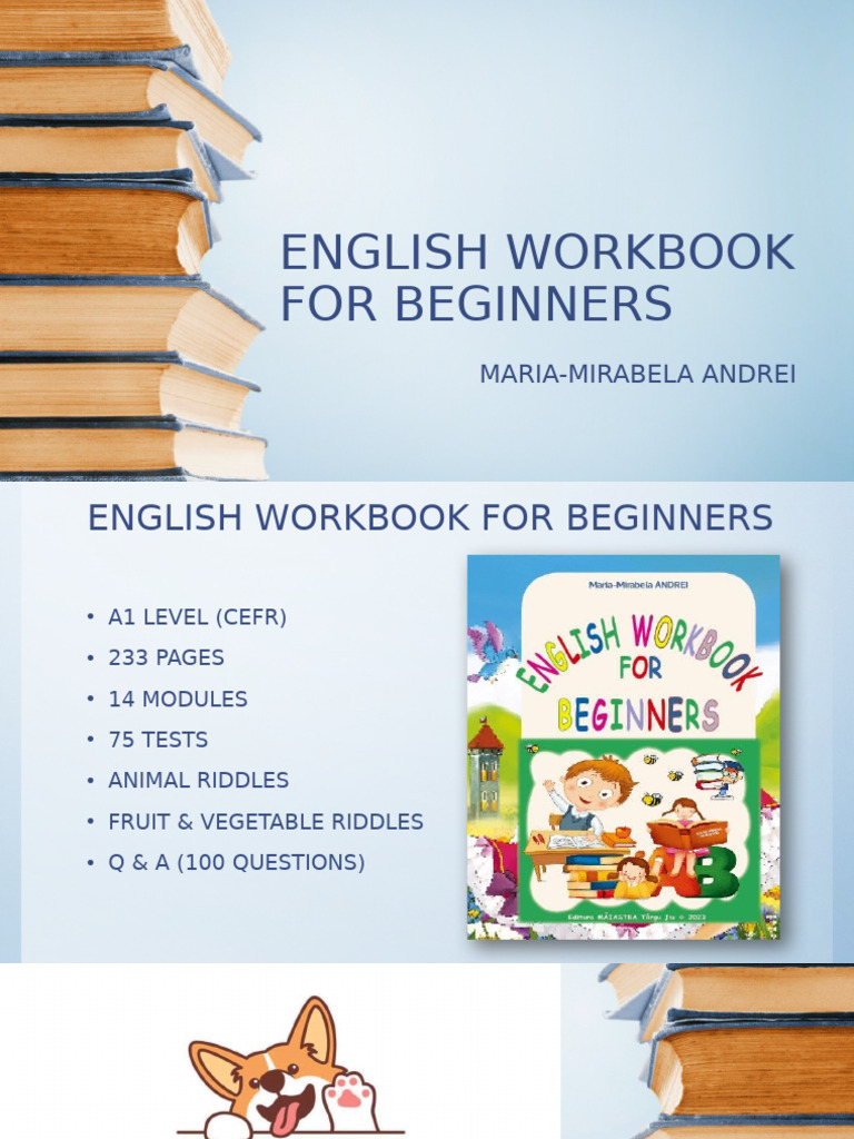 Beginner's English Workbook | PDF