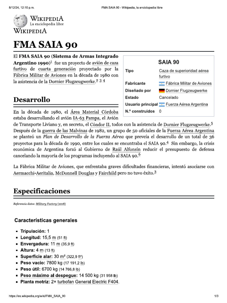 FMA SAIA 90 | PDF