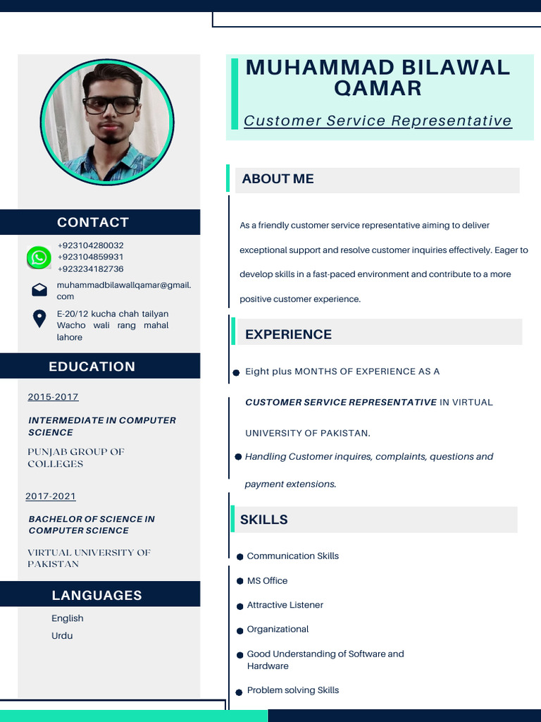 Muhammad Bilawal Qamar | PDF