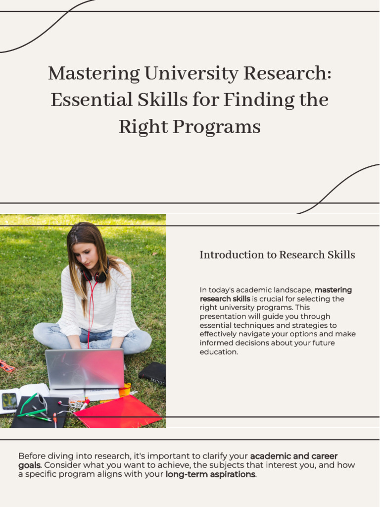 Essential Research Skills for Universities | PDF
