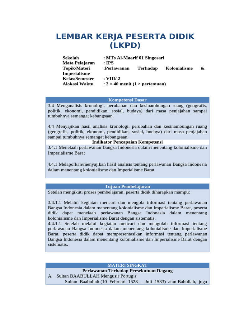 LKPD 2 | PDF