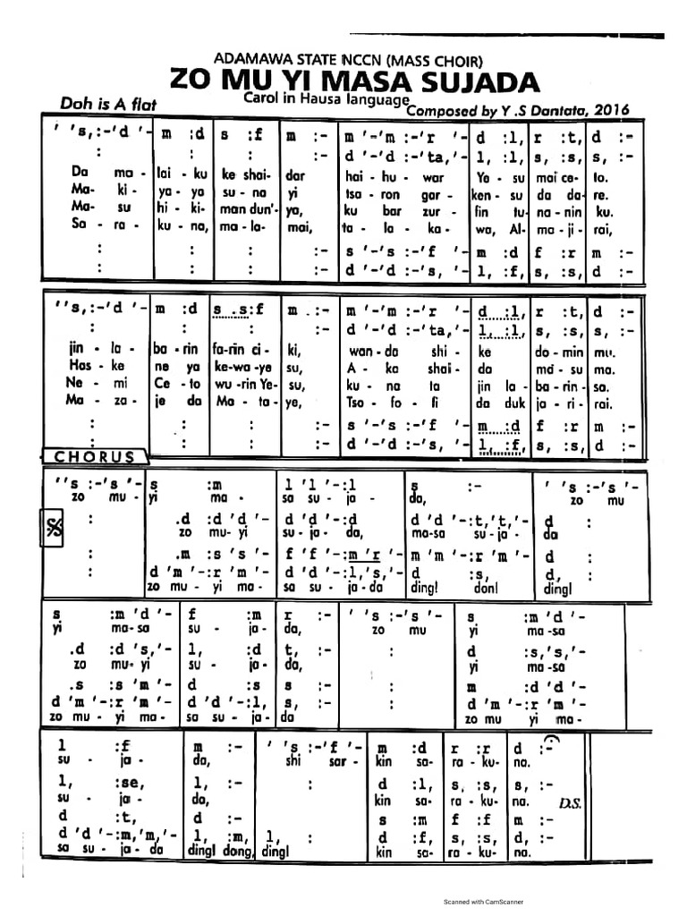 Zo Mu Yi Masa Sujada | PDF