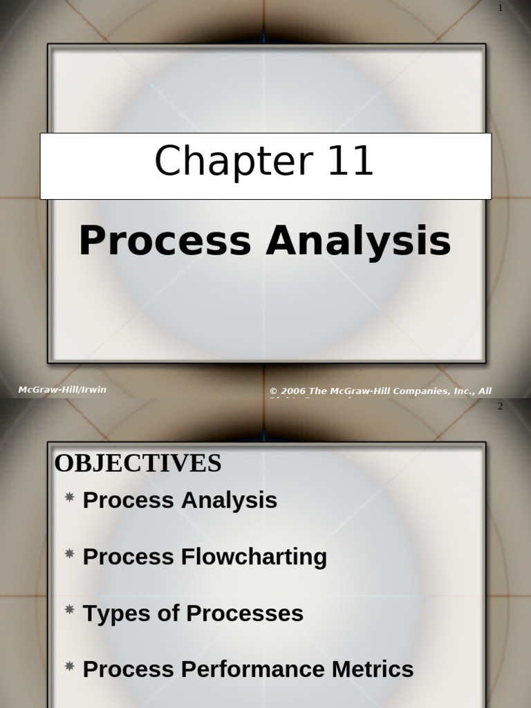 POM - Chap05-Process Analysis | PDF