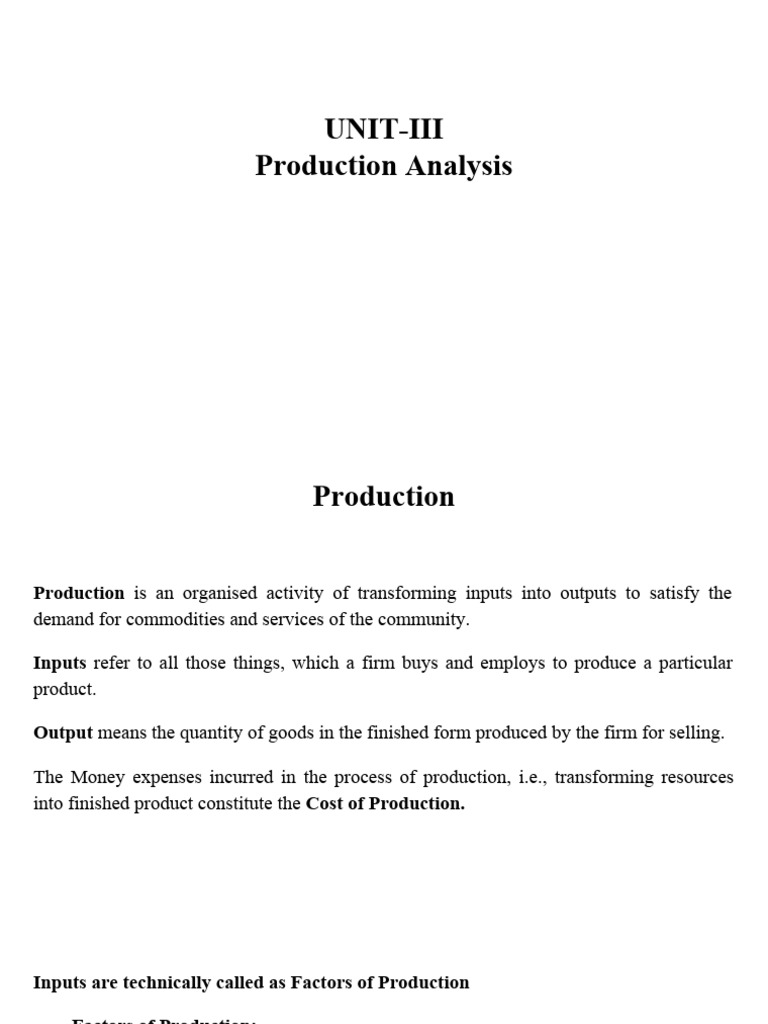 Befacsm 3 | PDF | Production Function | Economics