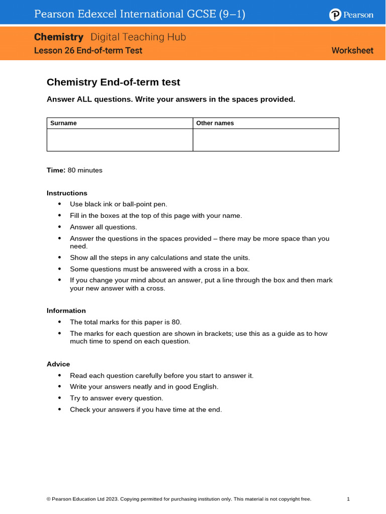 Grade 8 Revision Question Paper 2 | PDF | Chemical Compounds | Ion