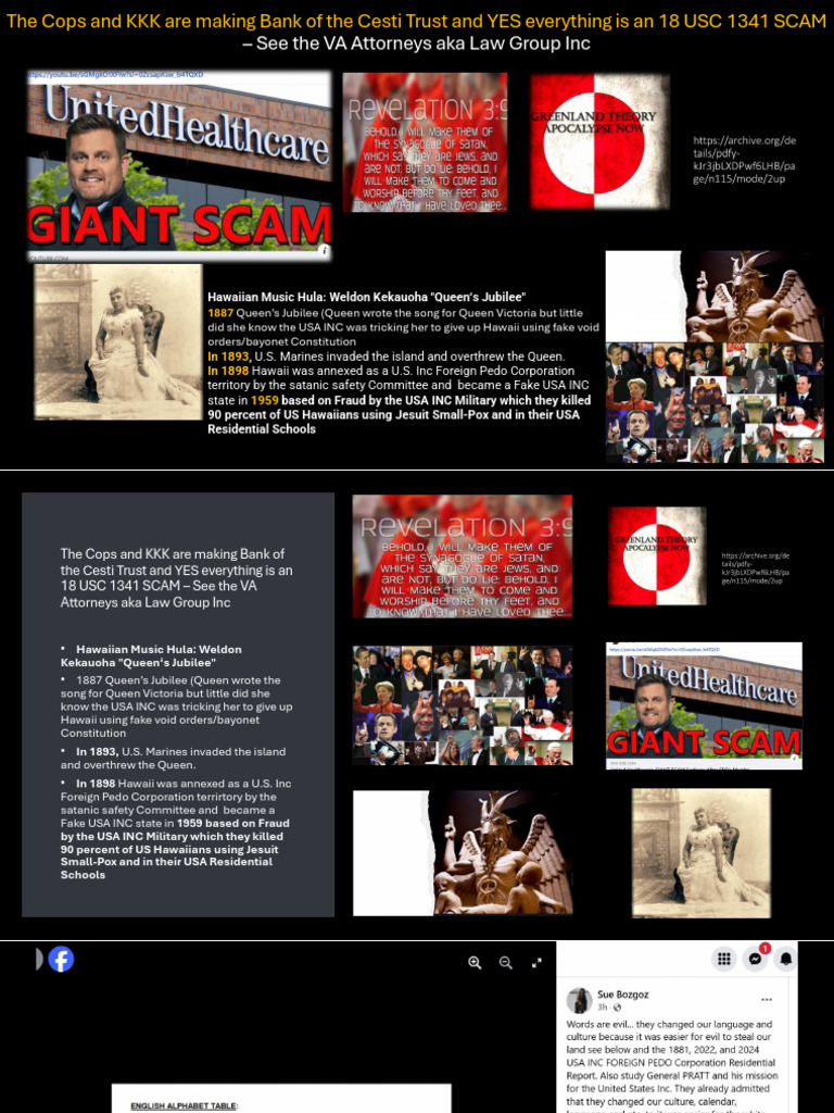 Update As of 8 Dec Support Slides Against The UNITED STATES AND THEIR ...