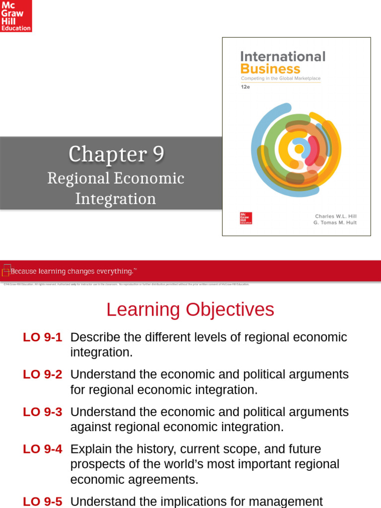 Hill IB12e Chap09 FINAL VH | PDF | Euro | North American Free Trade Agreement