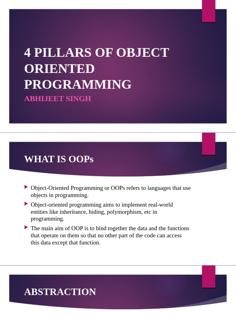 Oops Pdf Inheritance Object Oriented Programming Class Computer Programming