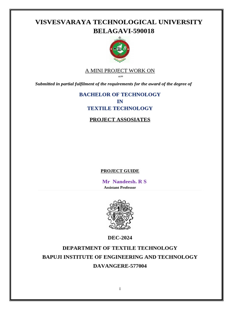 mini project format | PDF | Cognition