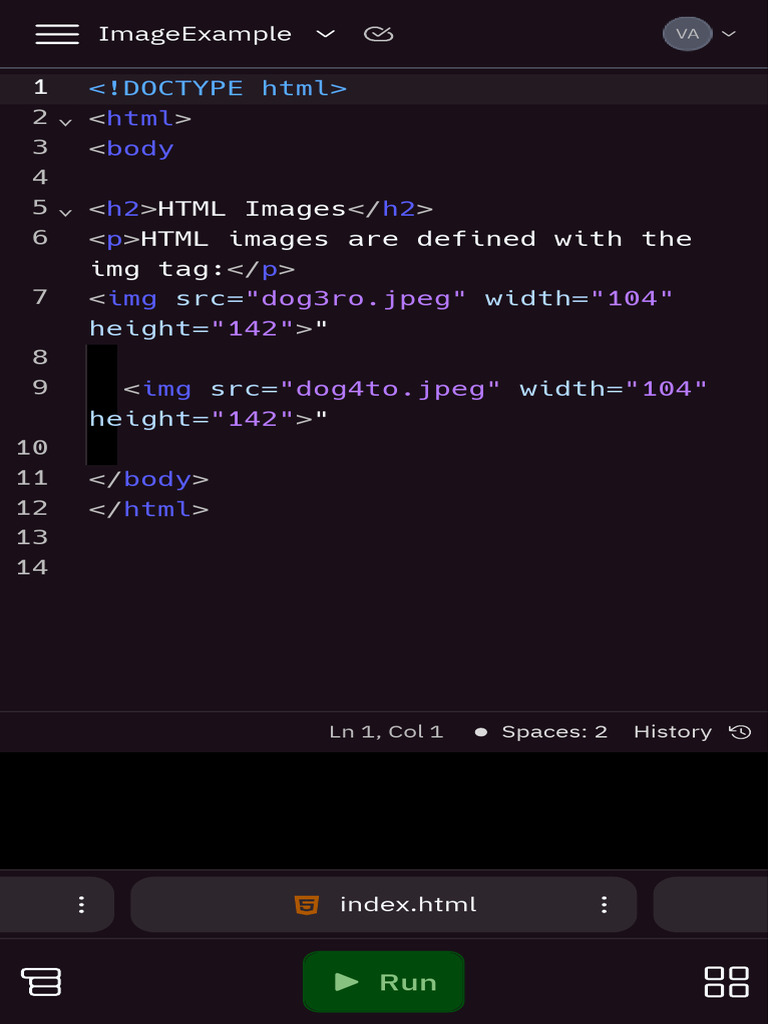 Dog3ro - Jpeg - ImageExample - Replit | PDF