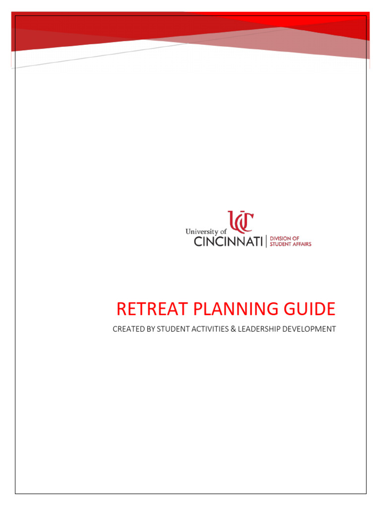 Comprehensive Retreat Planning Guide | PDF | Facilitator | Goal