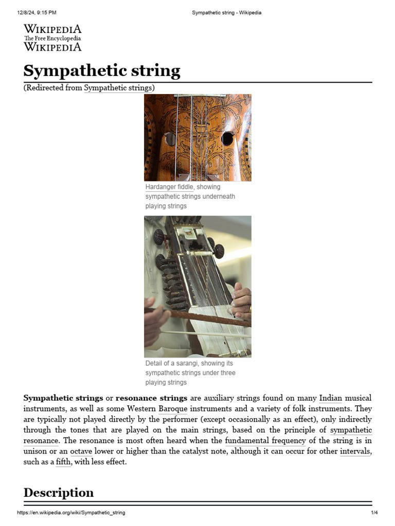 Sitar - Musical - Instrument - 04 | PDF | String Instruments | Necked Lutes