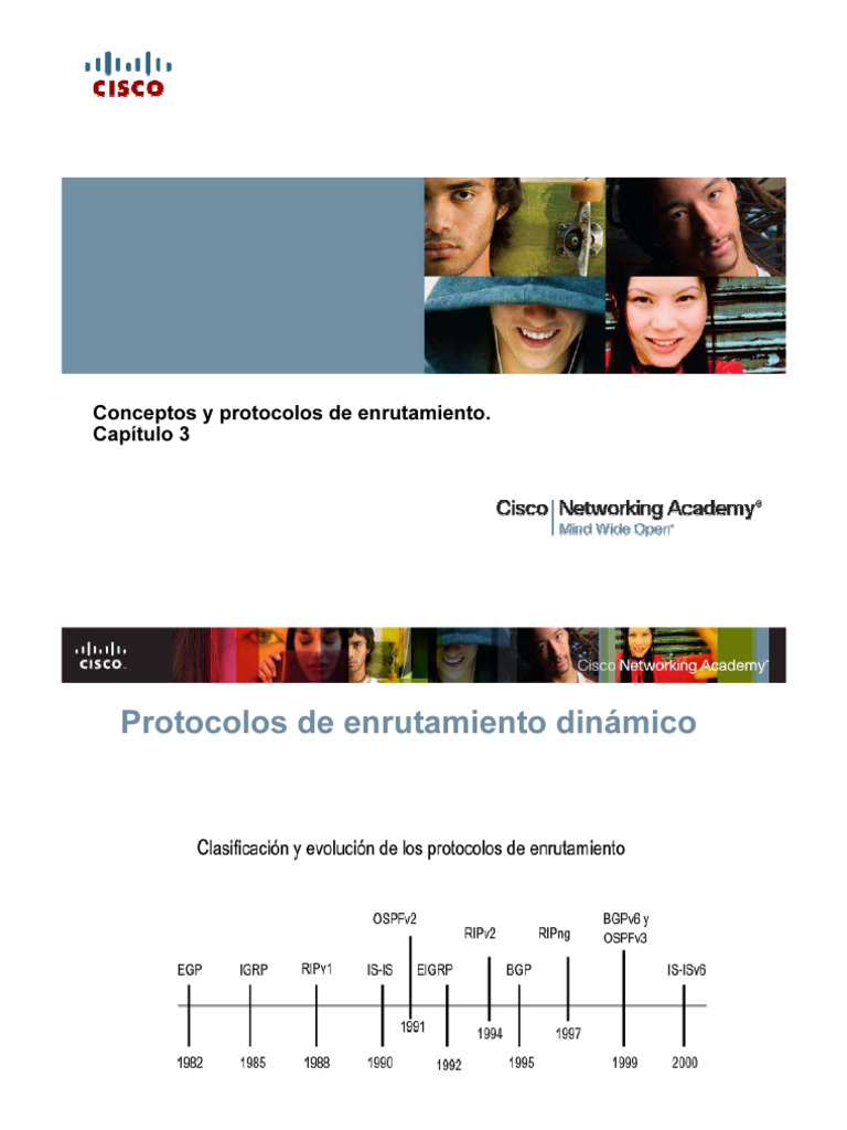 Capitulo 3 Introduccion A Los Protocolos | PDF | Enrutador (Computación) | Enrutamiento