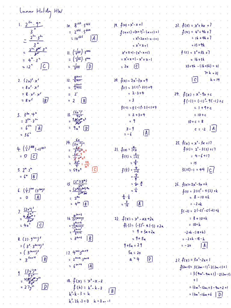 Math Exponential Functions | PDF