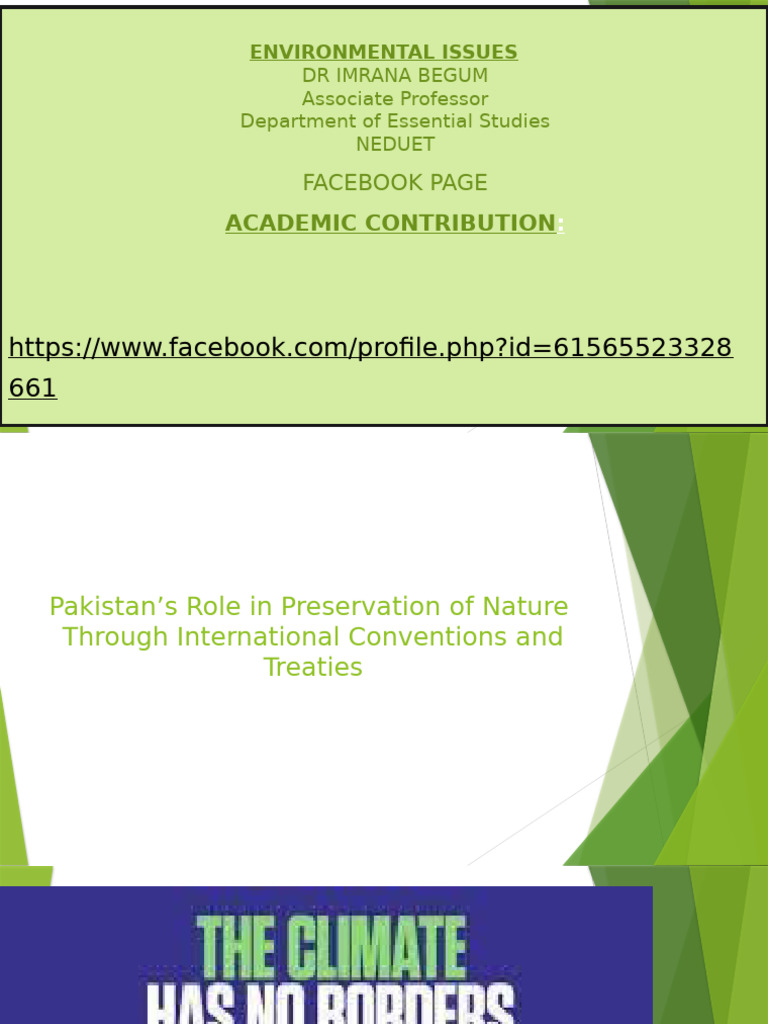 International Environmental Treaties and Conventions | PDF | Kyoto ...