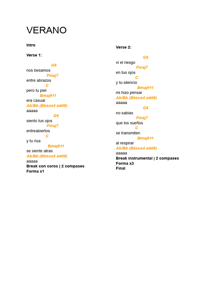 Verano | PDF