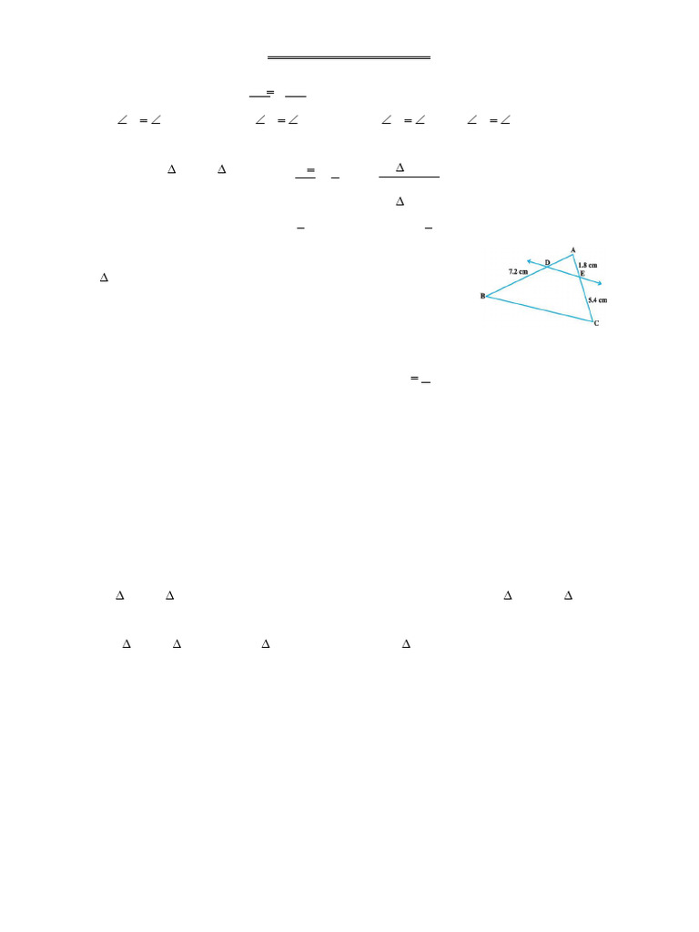 Triangles - Mcq | PDF | Triangle | Area