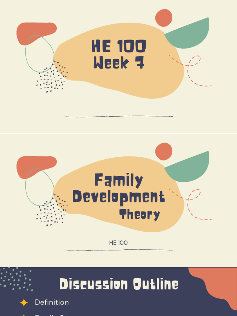 Week 7 Family Development Theory | PDF | Stress (Biology) | Psychology